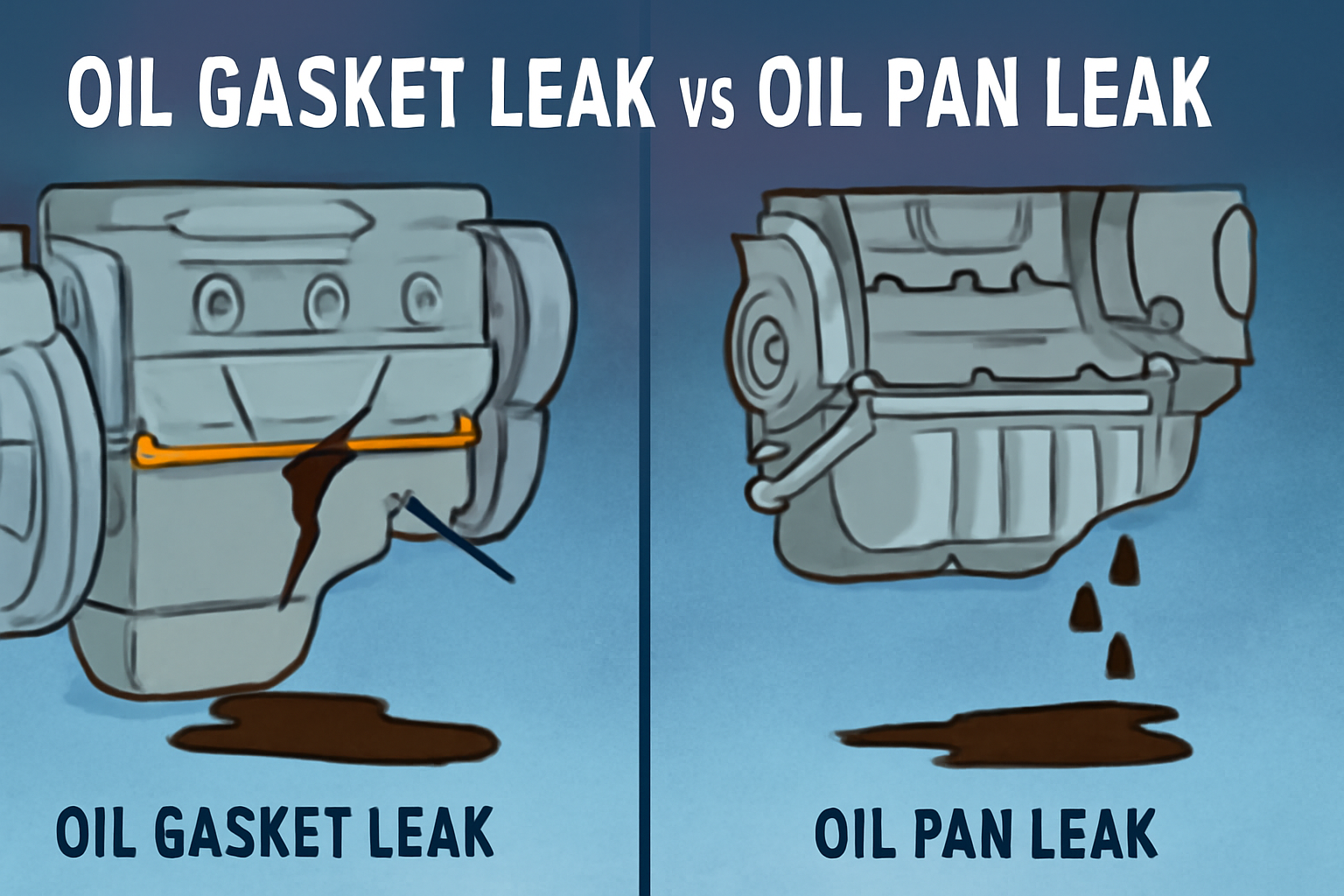 Spotting Oil Gasket Leak vs Oil Pan Leak: A Mechanic’s Guide